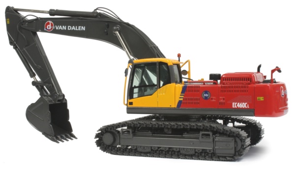 Miniature Construction World - Volvo EC460C Tracked Excavator
